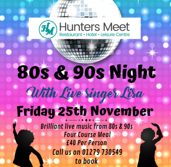 Restaurant - Hunters Meet Hotel near Stansted Airport, Hertfordshire